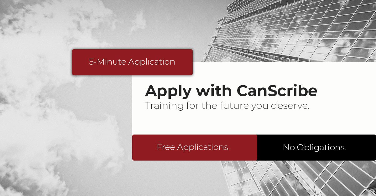 CanScribe Application Form | Programs & Courses | Apply Now